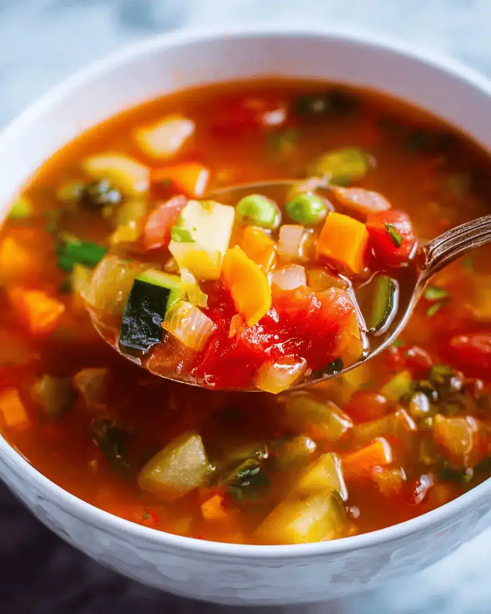 easy vegetable soup