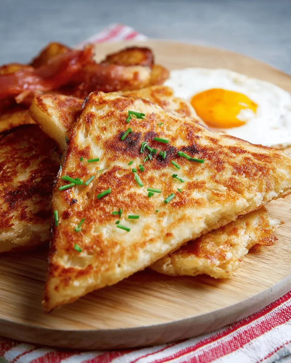 authentic Irish potato farls recipe