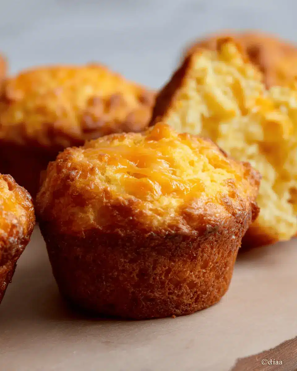 cheddar muffins recipe